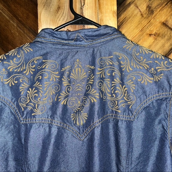 Noble Outfitters | Tops | Noble Brand Western Shirt | Poshmark